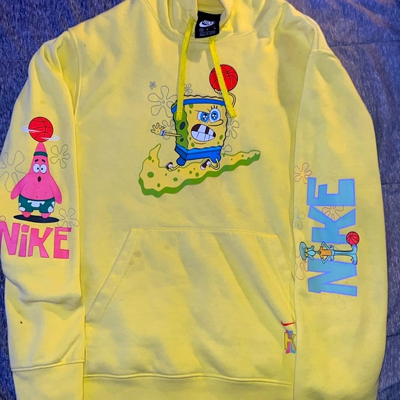 Nike | Shirts | Nike Mens Medium Kyrie And Spongebob Squarepants Collab ...